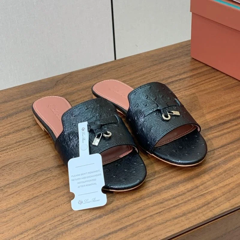 Brand-authenticated Loro Piana Sandals