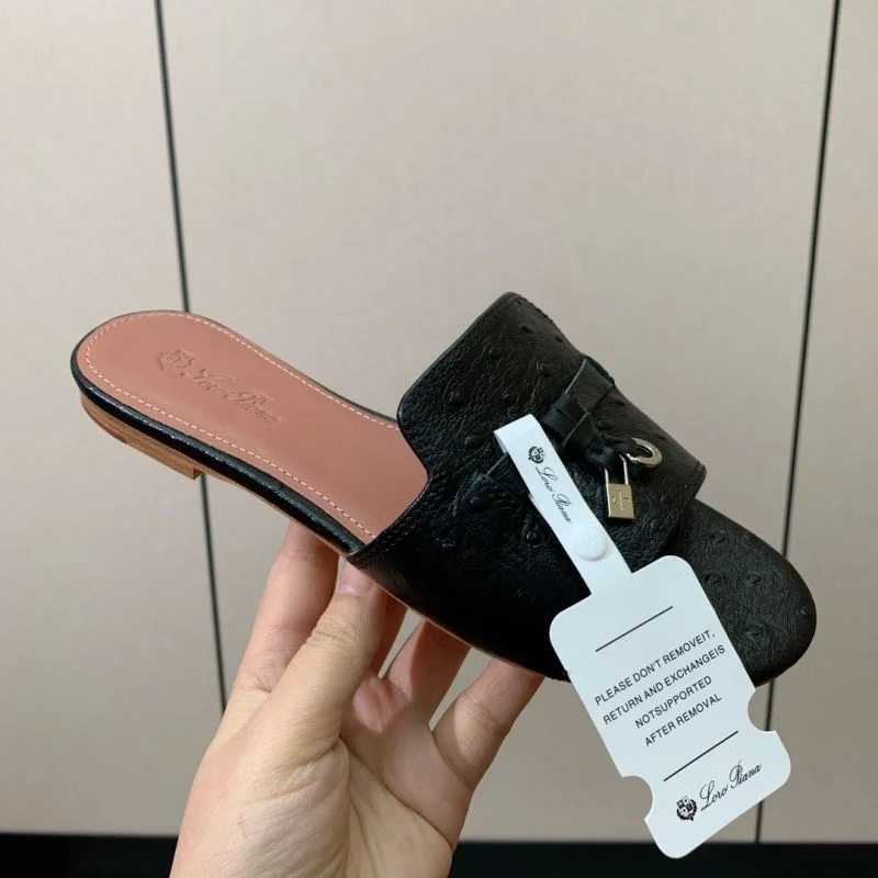 Brand-authenticated Loro Piana Sandals