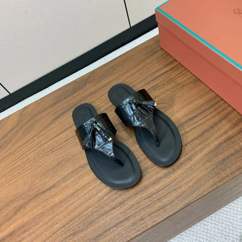 Brand-authenticated Loro Piana Sandals