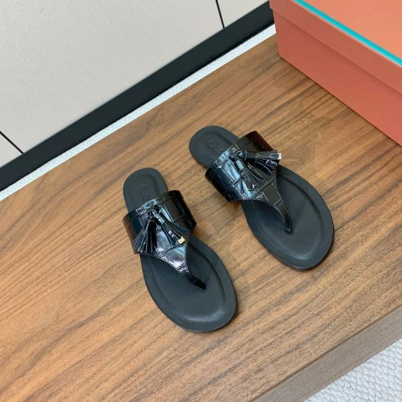 Brand-authenticated Loro Piana Sandals