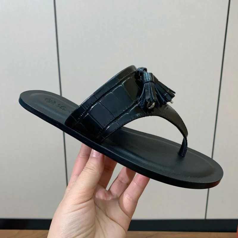Brand-authenticated Loro Piana Sandals