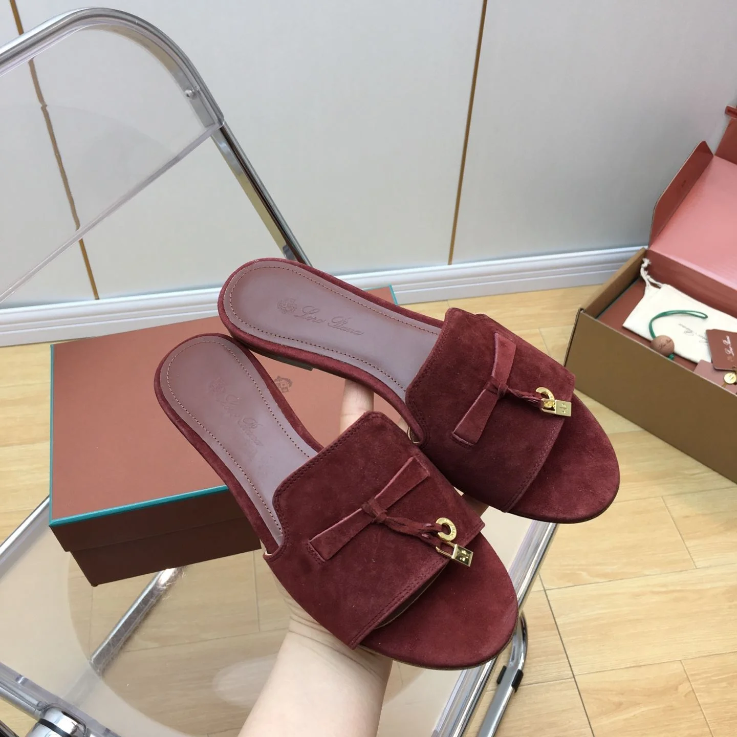 Mirror quality Loro Piana Sandals