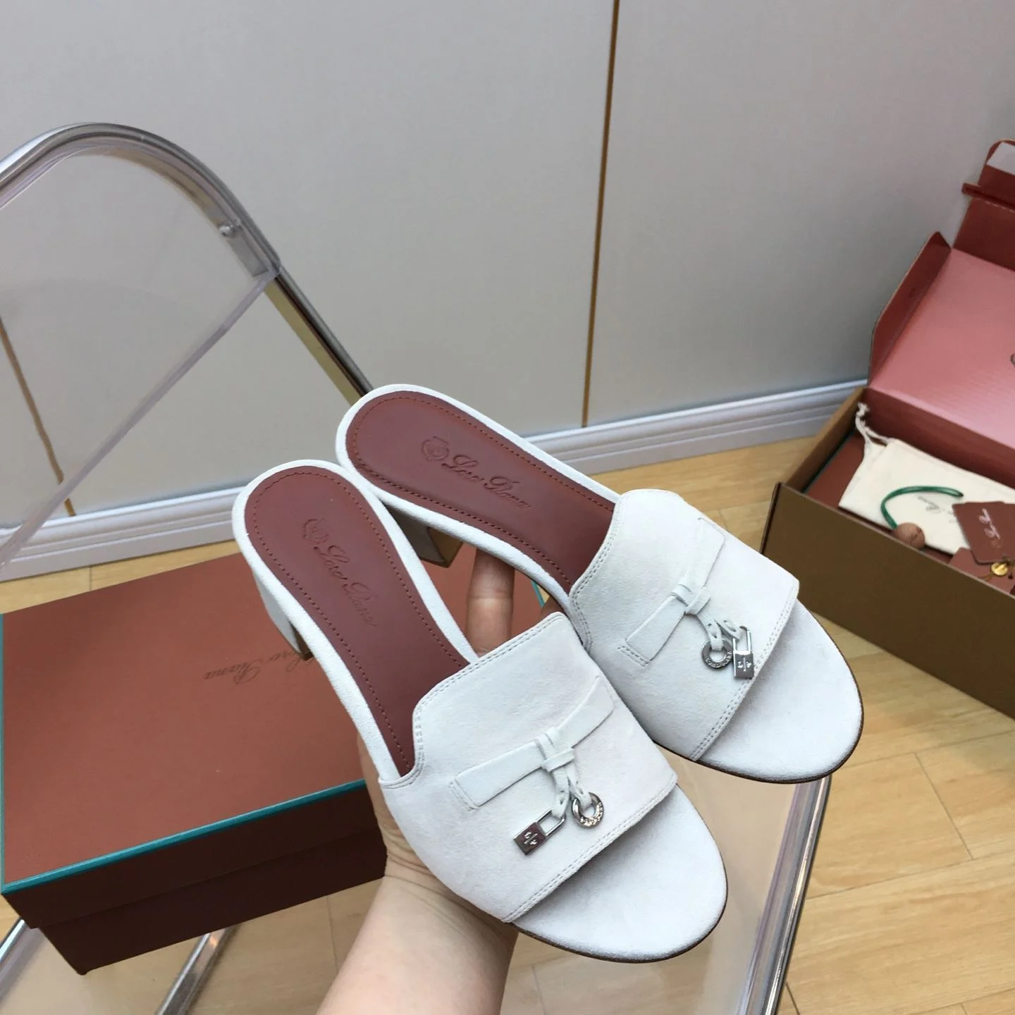 Value-priced Loro Piana Sandals