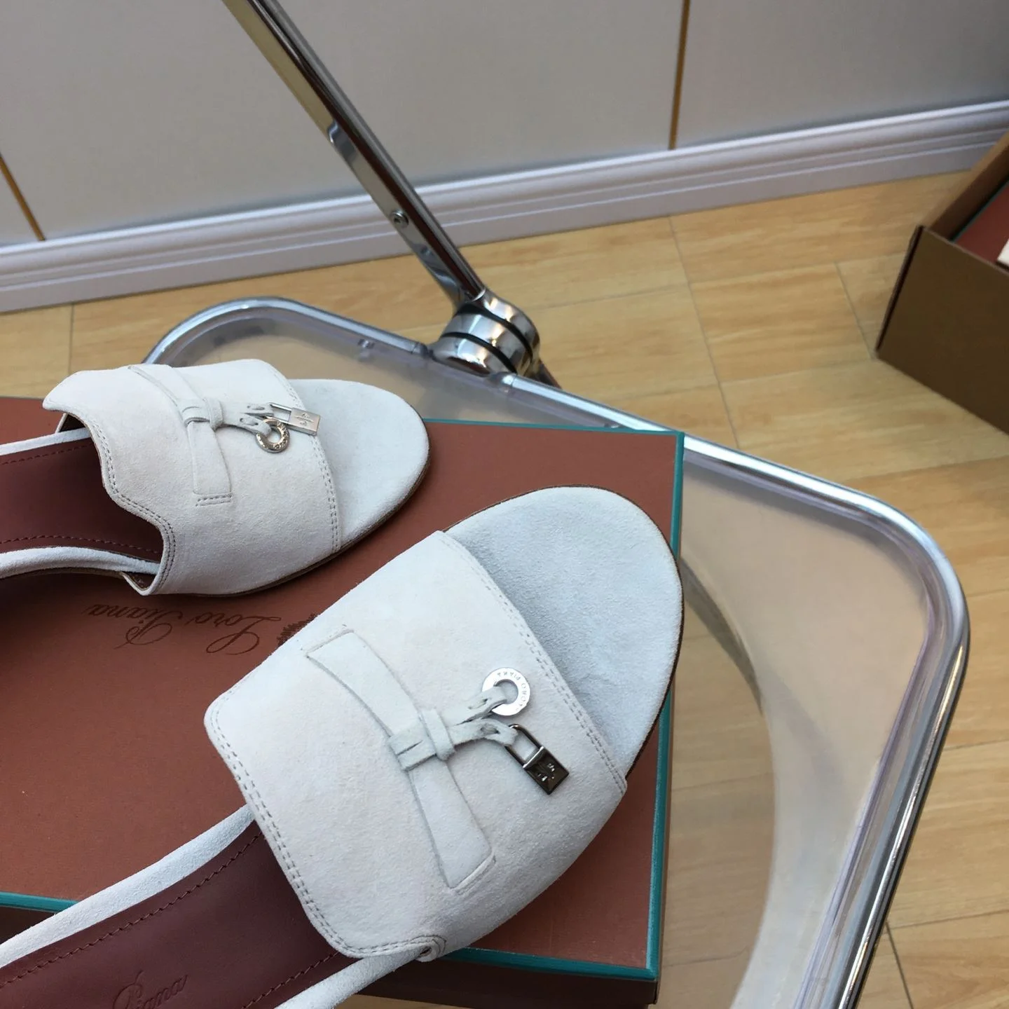 Value-priced Loro Piana Sandals