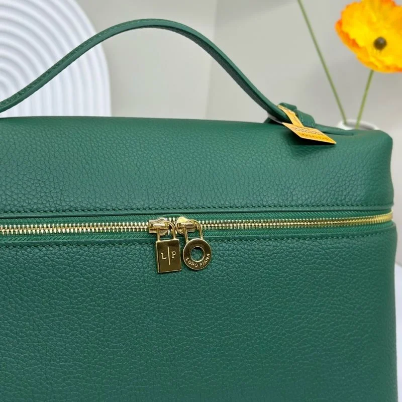 Indistinguishable Loro Piana Satchel Bags