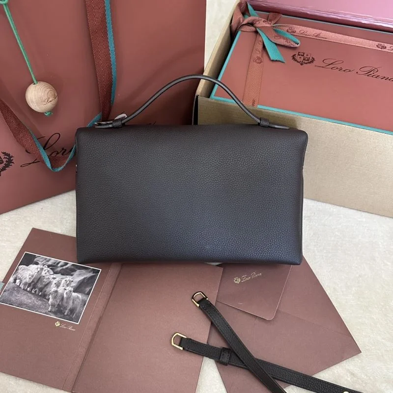 Indistinguishable Loro Piana Satchel Bags