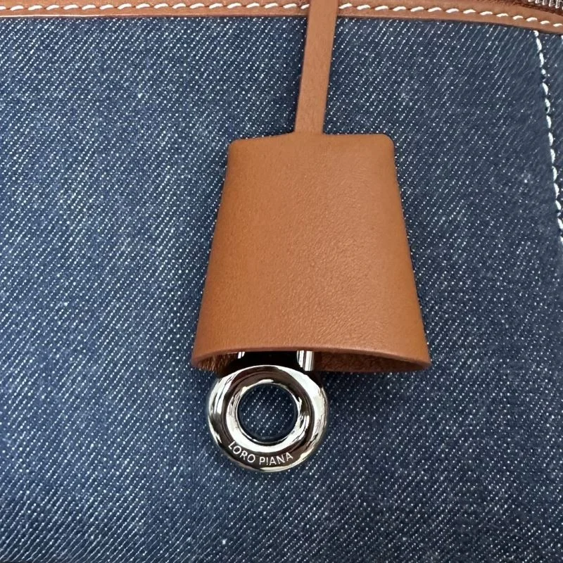 Brand-authenticated Loro Piana Satchel Bags