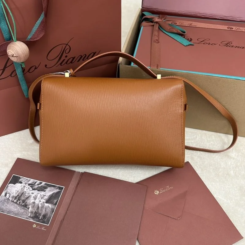 Brand-authenticated Loro Piana Satchel Bags
