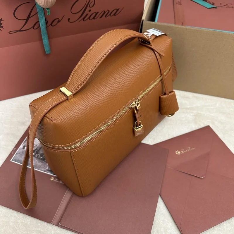 Brand-authenticated Loro Piana Satchel Bags