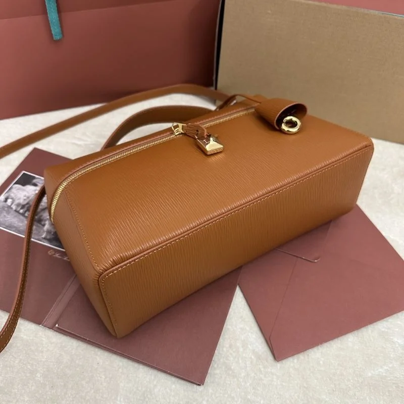Brand-authenticated Loro Piana Satchel Bags