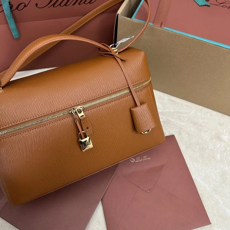 Brand-authenticated Loro Piana Satchel Bags