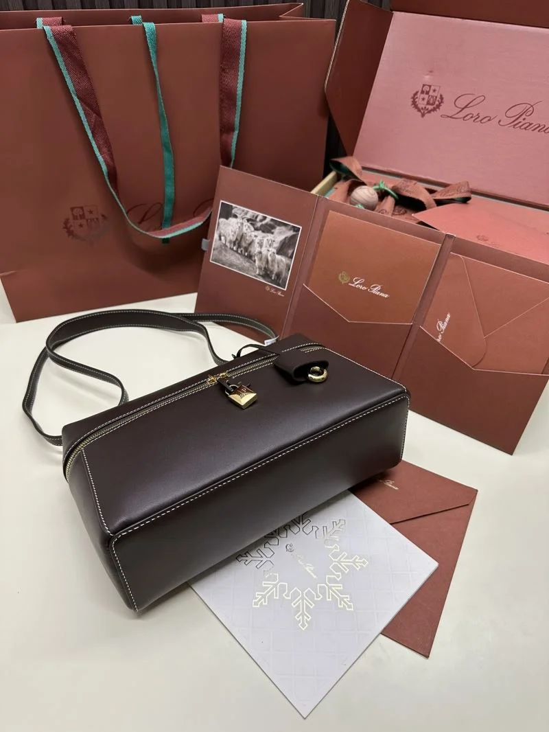 Real Loro Piana Satchel Bags