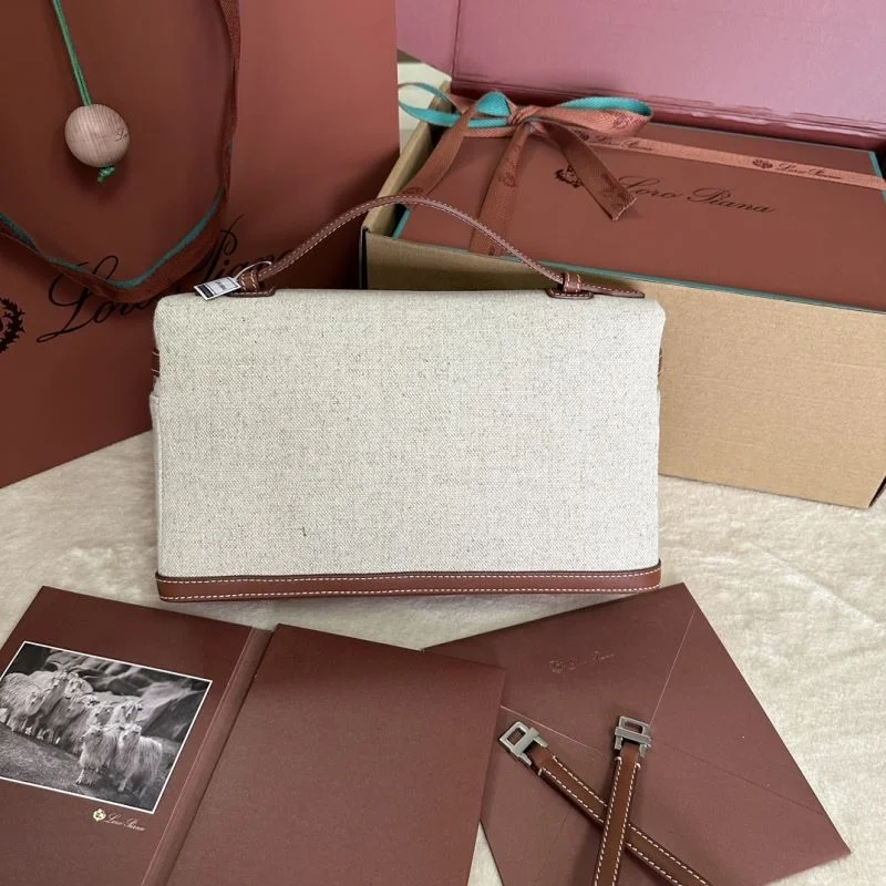 Precise copy Loro Piana Satchel Bags