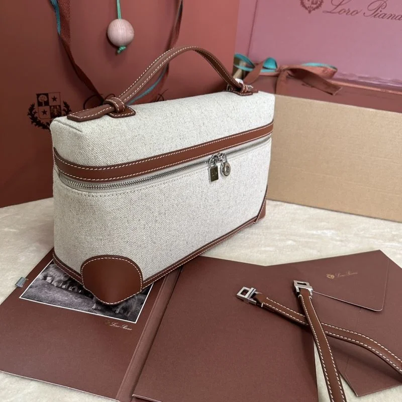 Precise copy Loro Piana Satchel Bags