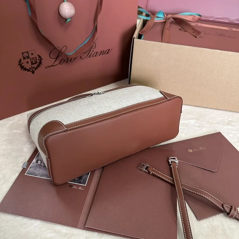Precise copy Loro Piana Satchel Bags