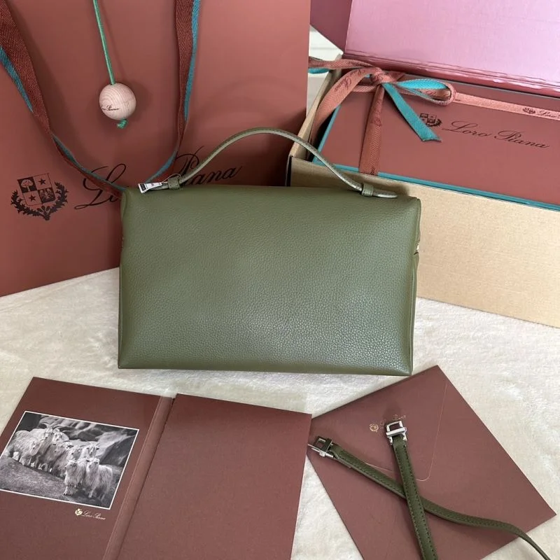 Indistinguishable Loro Piana Satchel Bags