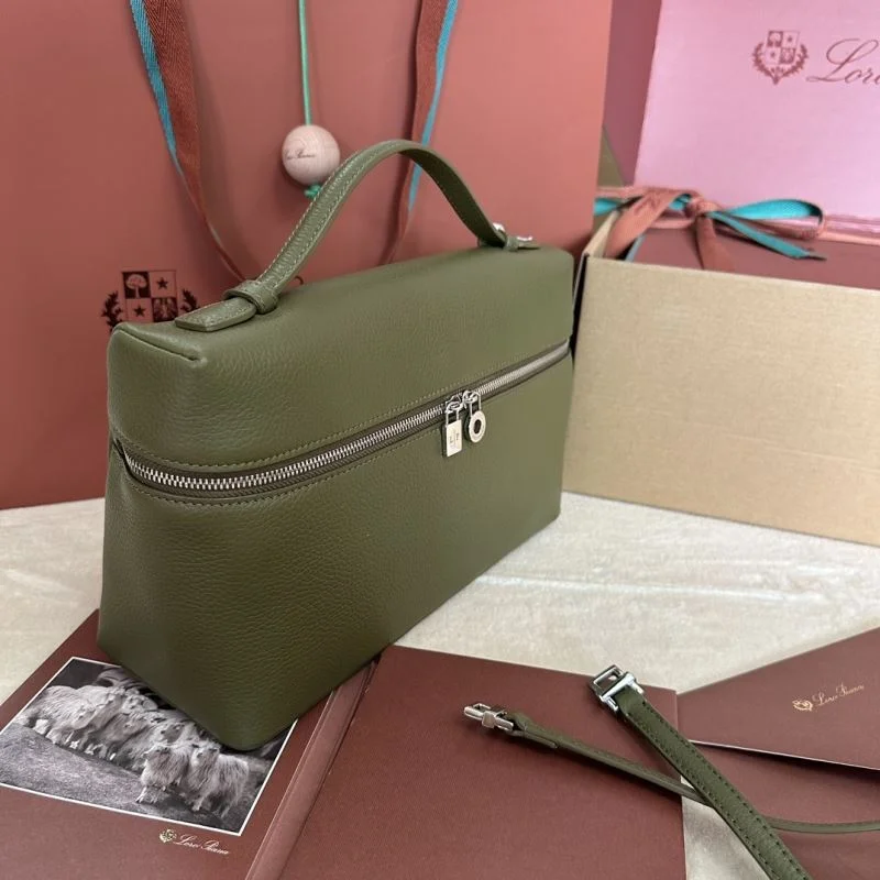 Indistinguishable Loro Piana Satchel Bags
