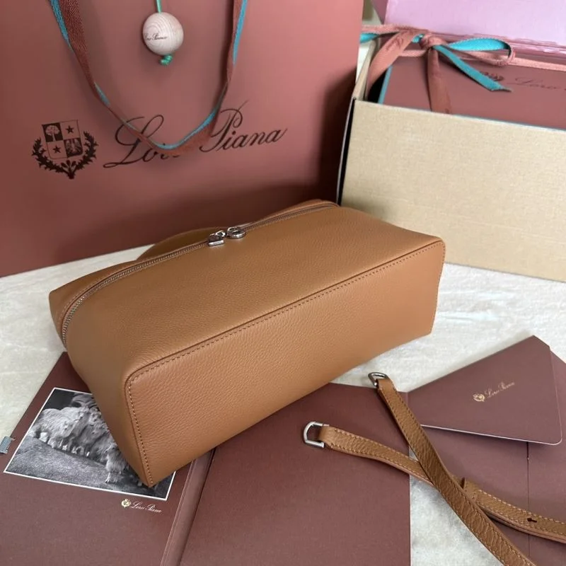 Brand-authenticated Loro Piana Satchel Bags