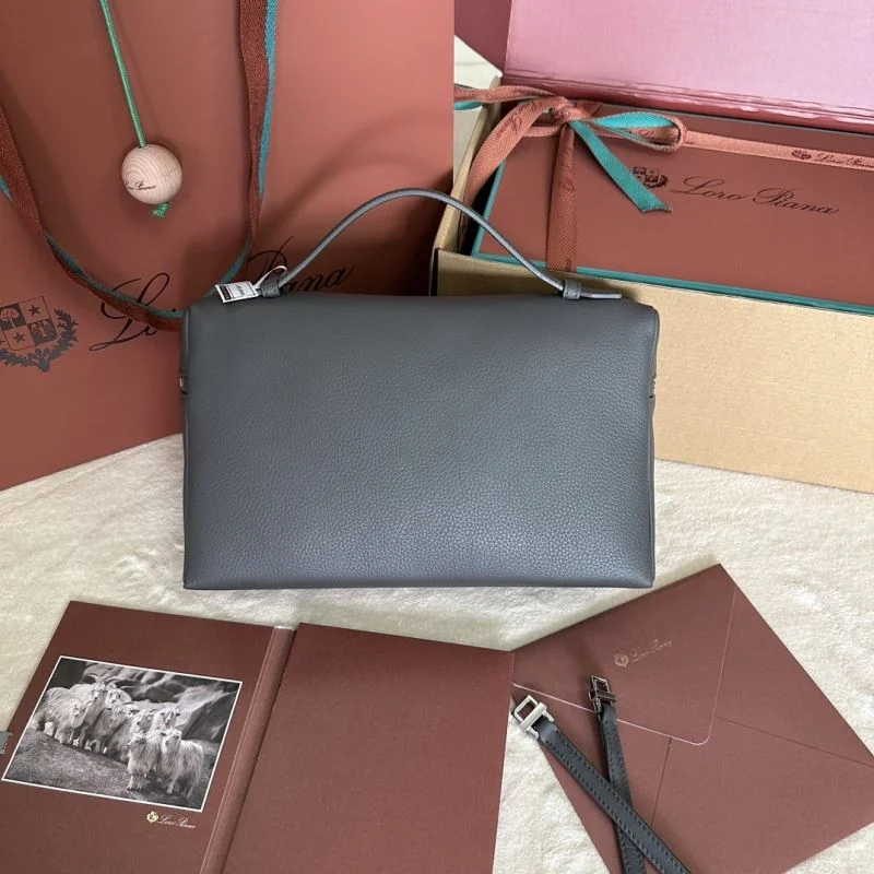 Brand-authenticated Loro Piana Satchel Bags