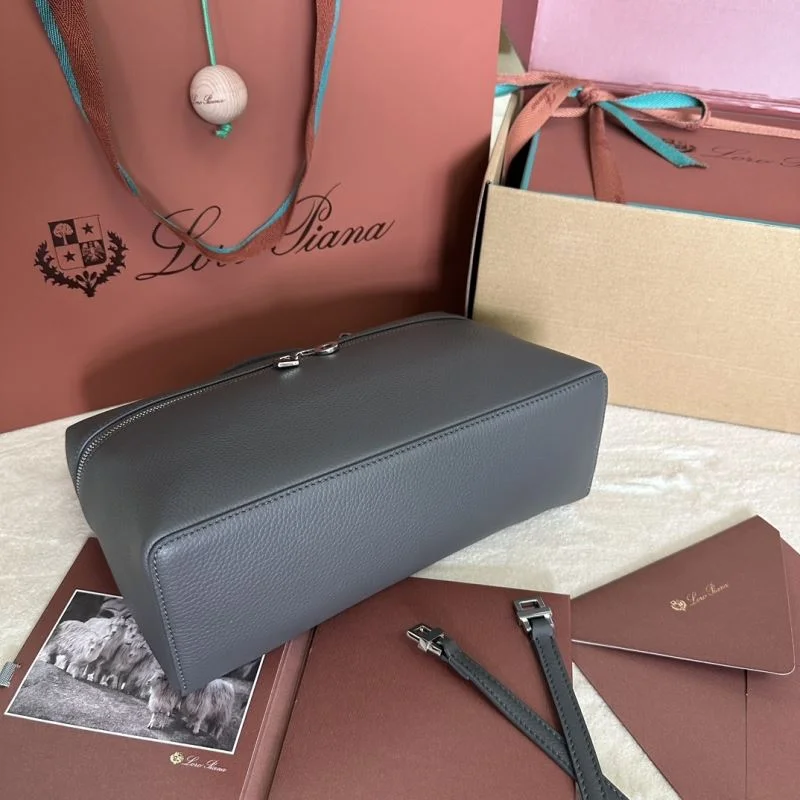 Brand-authenticated Loro Piana Satchel Bags