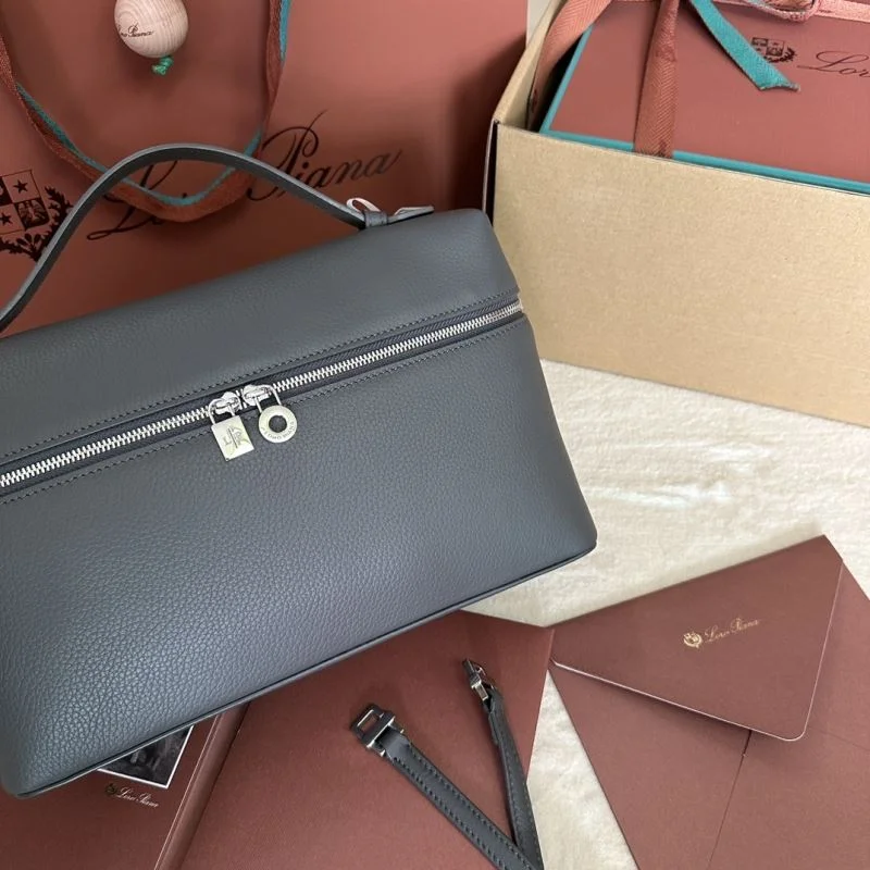 Brand-authenticated Loro Piana Satchel Bags