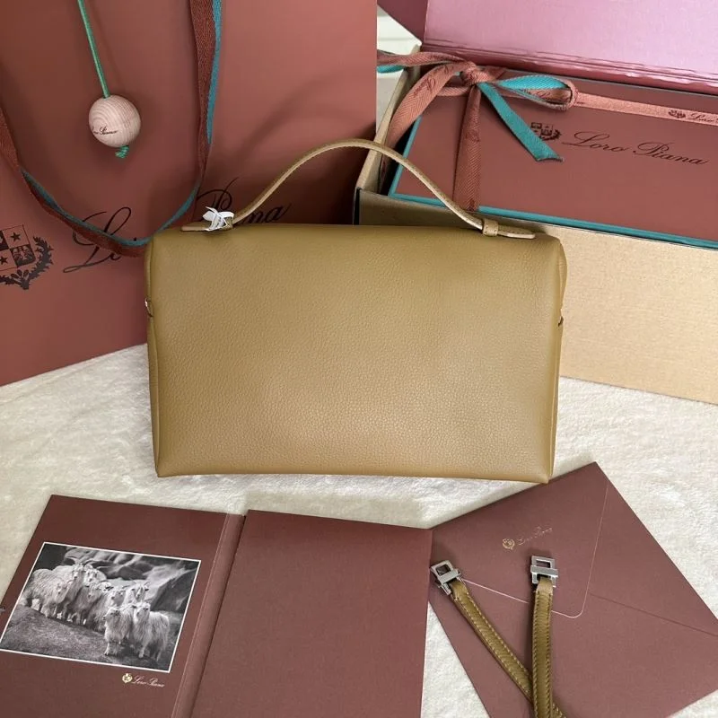 Indistinguishable Loro Piana Satchel Bags