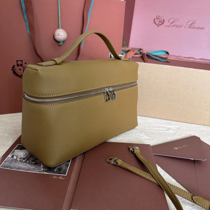 Indistinguishable Loro Piana Satchel Bags