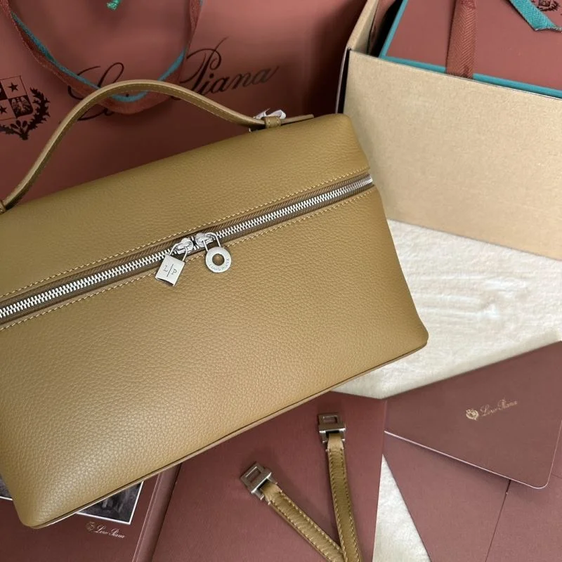 Indistinguishable Loro Piana Satchel Bags