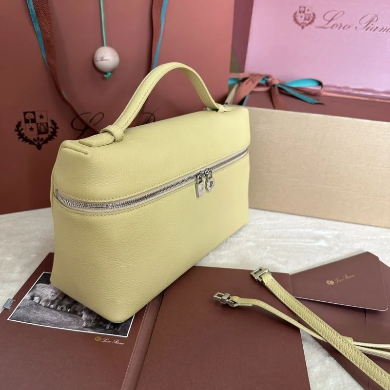 Brand-authenticated Loro Piana Satchel Bags