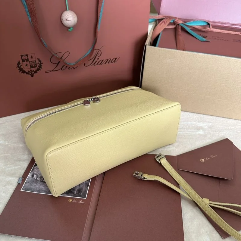 Brand-authenticated Loro Piana Satchel Bags