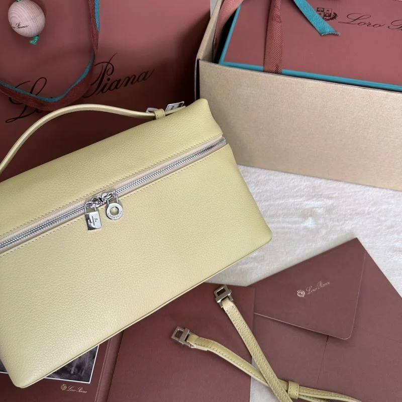 Brand-authenticated Loro Piana Satchel Bags