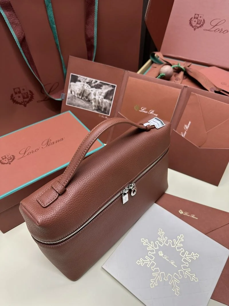 Real Loro Piana Satchel Bags