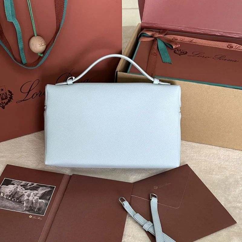 Brand-authenticated Loro Piana Satchel Bags