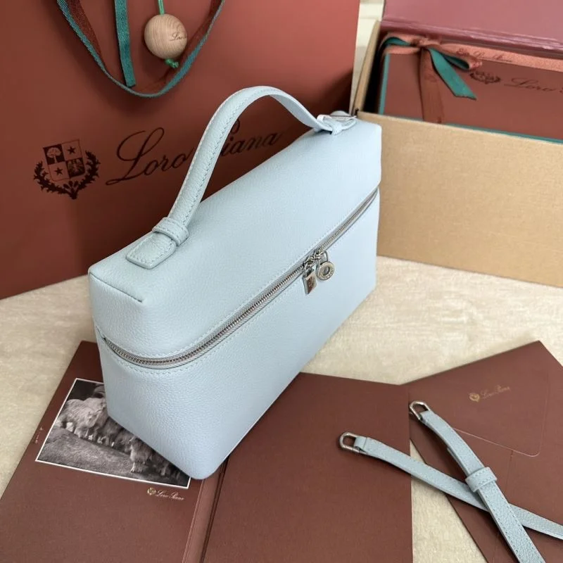 Brand-authenticated Loro Piana Satchel Bags