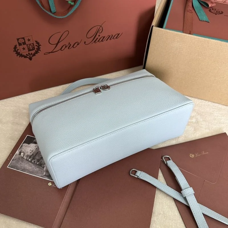 Brand-authenticated Loro Piana Satchel Bags