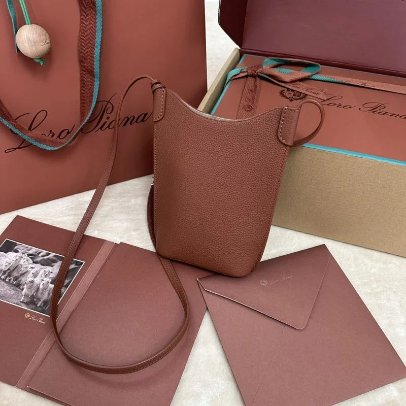 Indistinguishable Loro Piana Satchel Bags