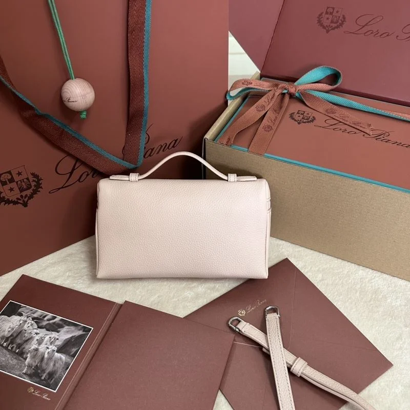Indistinguishable Loro Piana Satchel Bags