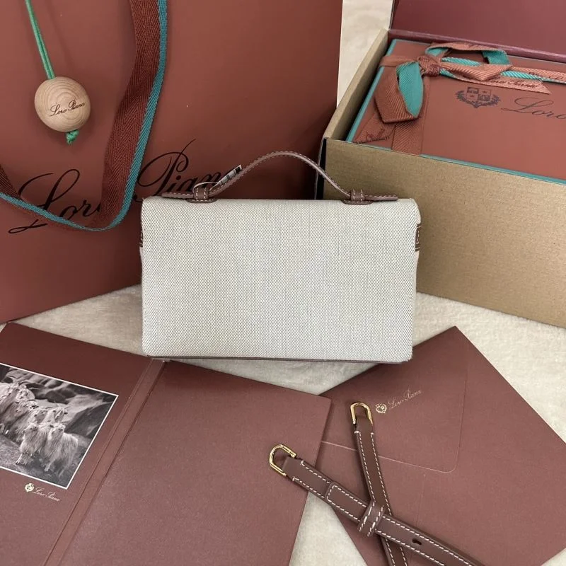 Real Loro Piana Satchel Bags