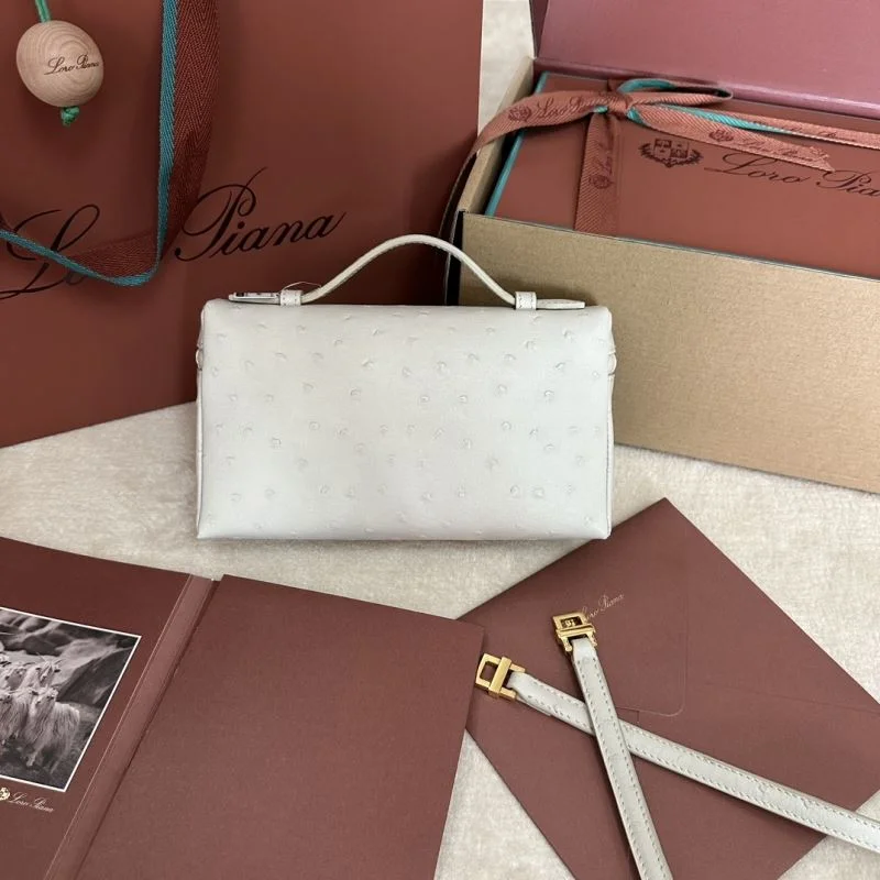 Indistinguishable Loro Piana Satchel Bags