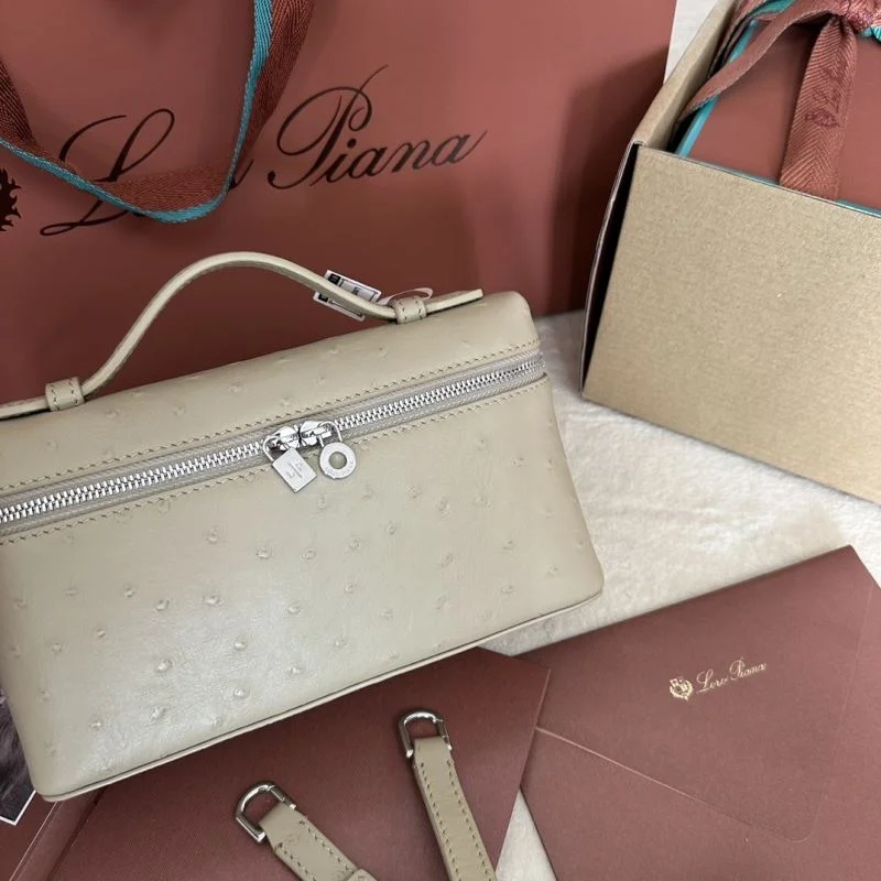Brand-authenticated Loro Piana Satchel Bags