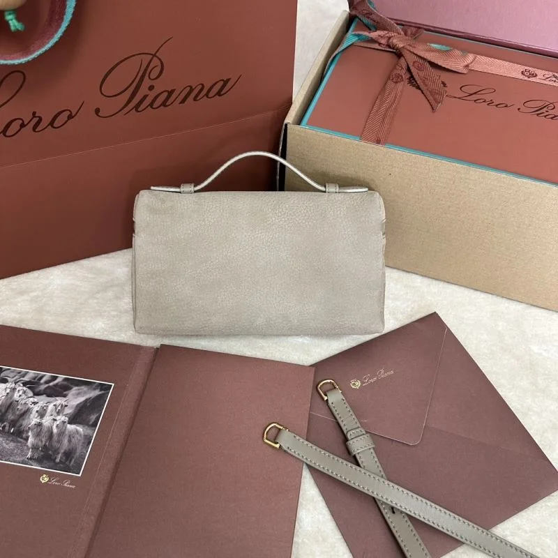 Exact replica Loro Piana Satchel Bags