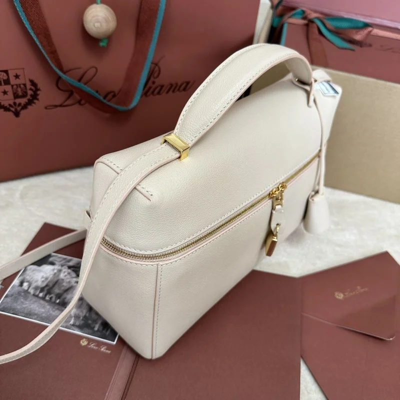 Brand-authenticated Loro Piana Satchel Bags