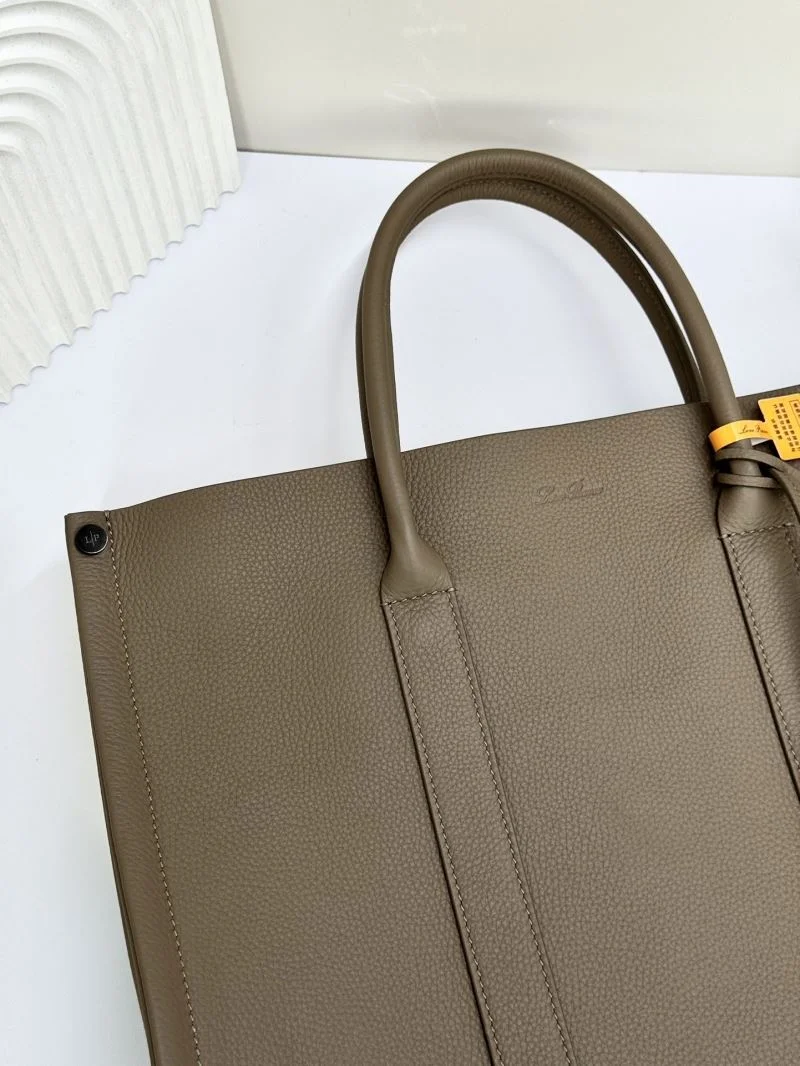 Brand-authenticated Loro Piana Shopping Bags