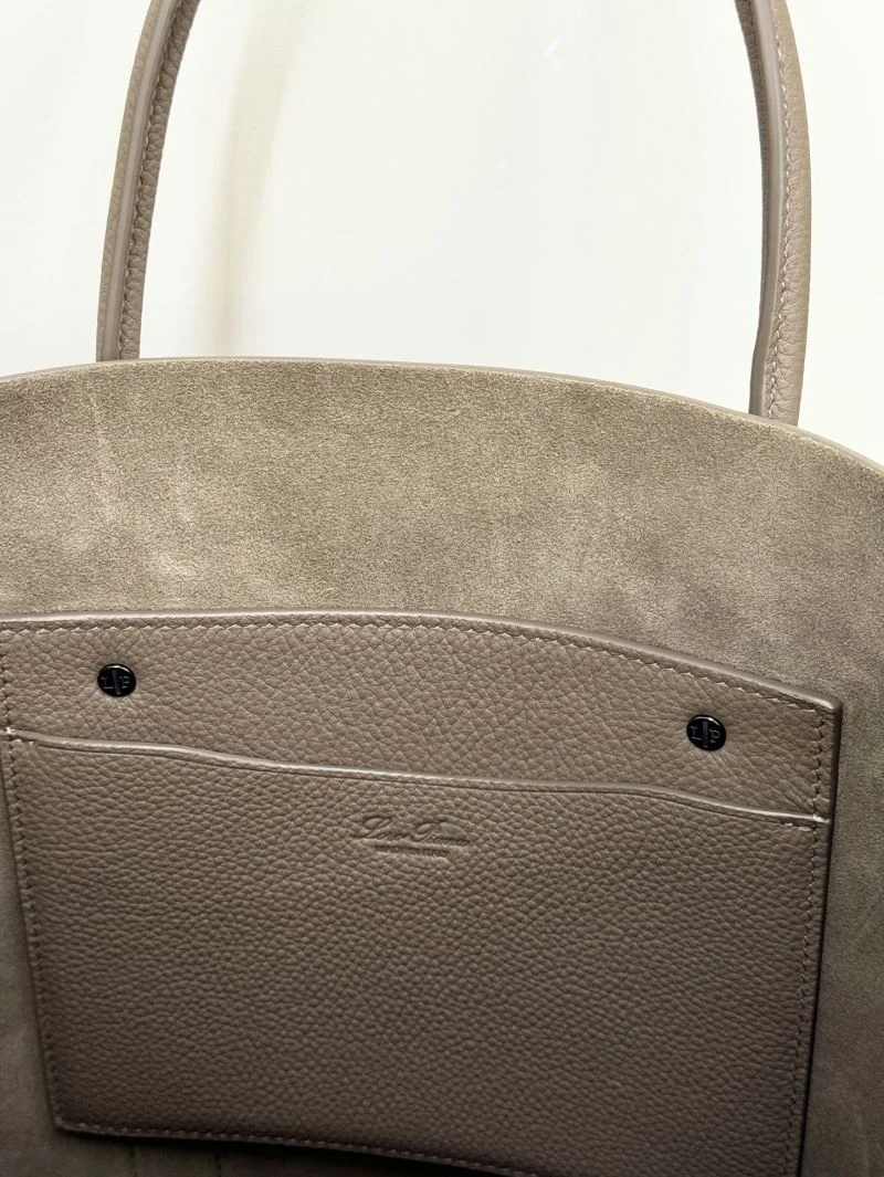 Brand-authenticated Loro Piana Shopping Bags
