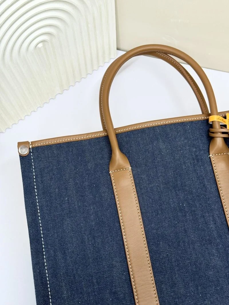 Brand-authenticated Loro Piana Shopping Bags