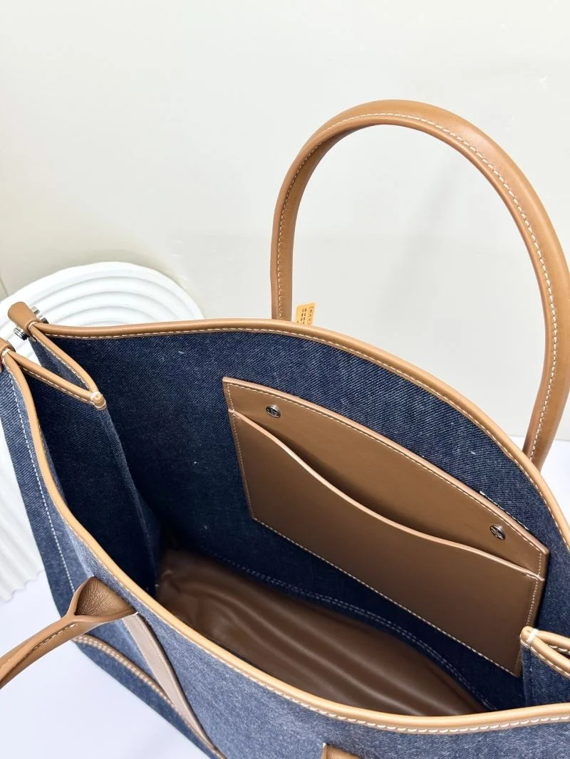 Brand-authenticated Loro Piana Shopping Bags
