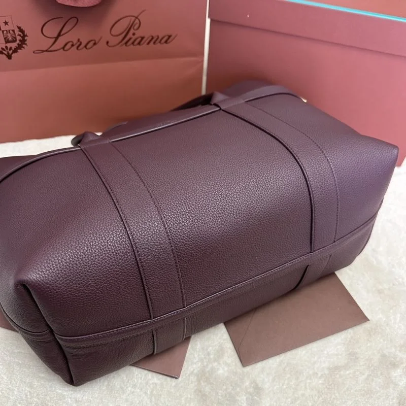 Brand-authenticated Loro Piana Shopping Bags