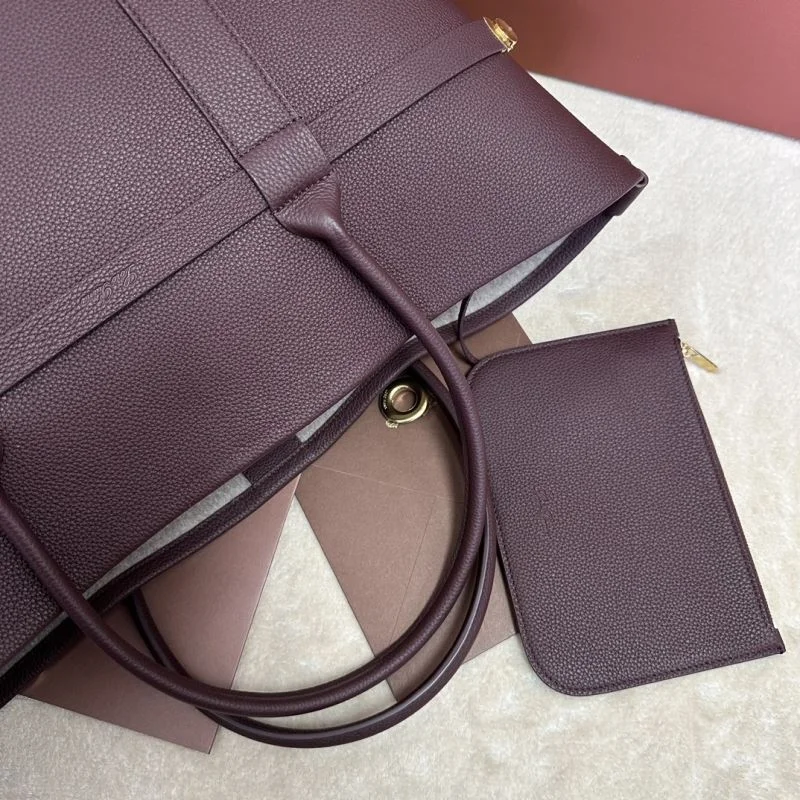 Brand-authenticated Loro Piana Shopping Bags