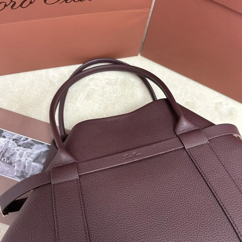 Brand-authenticated Loro Piana Shopping Bags