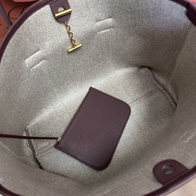 Brand-authenticated Loro Piana Shopping Bags